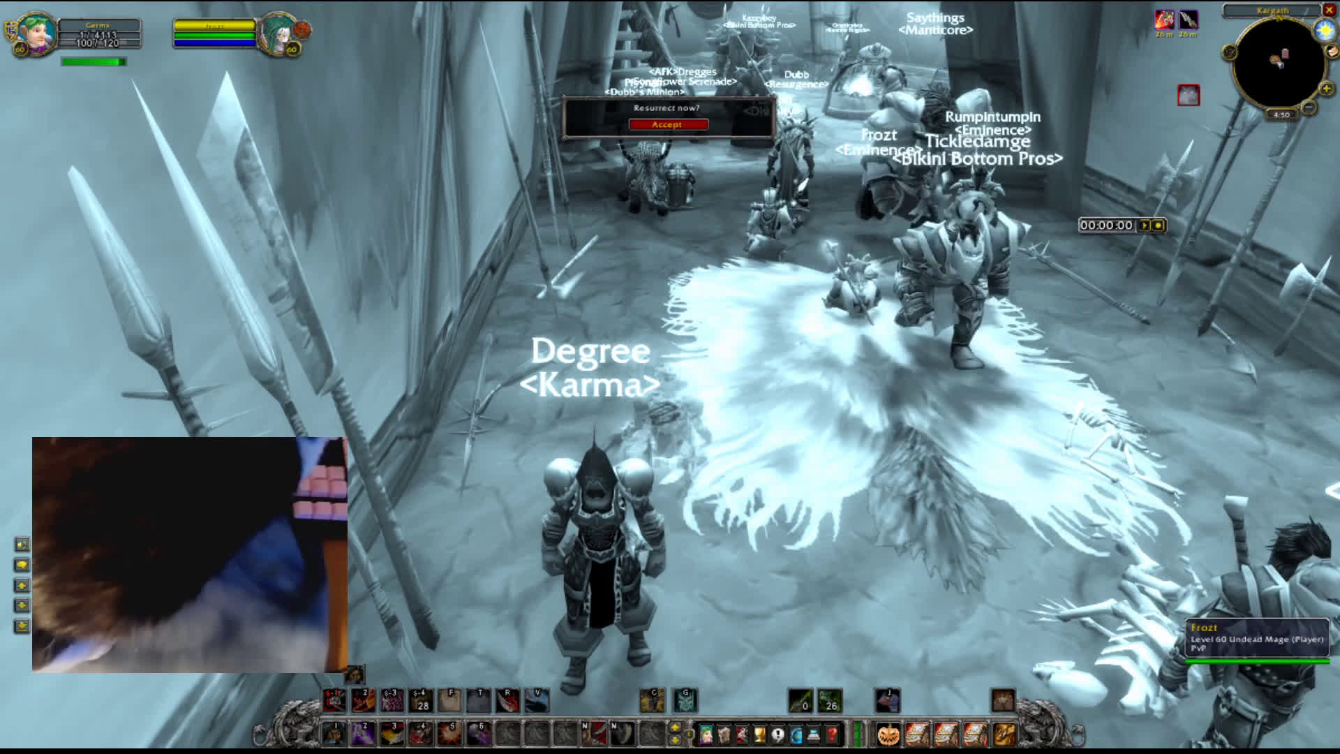 Frozt (Eminence) with the huge bait using a Limited Invulnerability ...