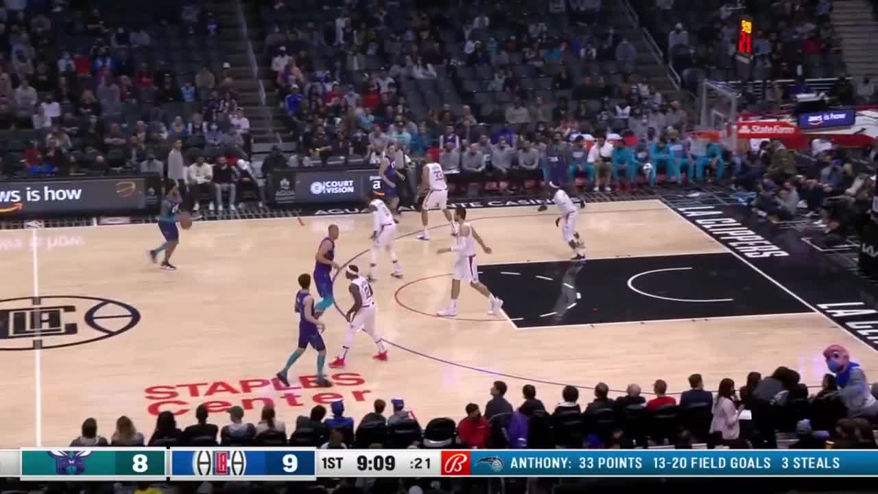 LaMelo outside shooting