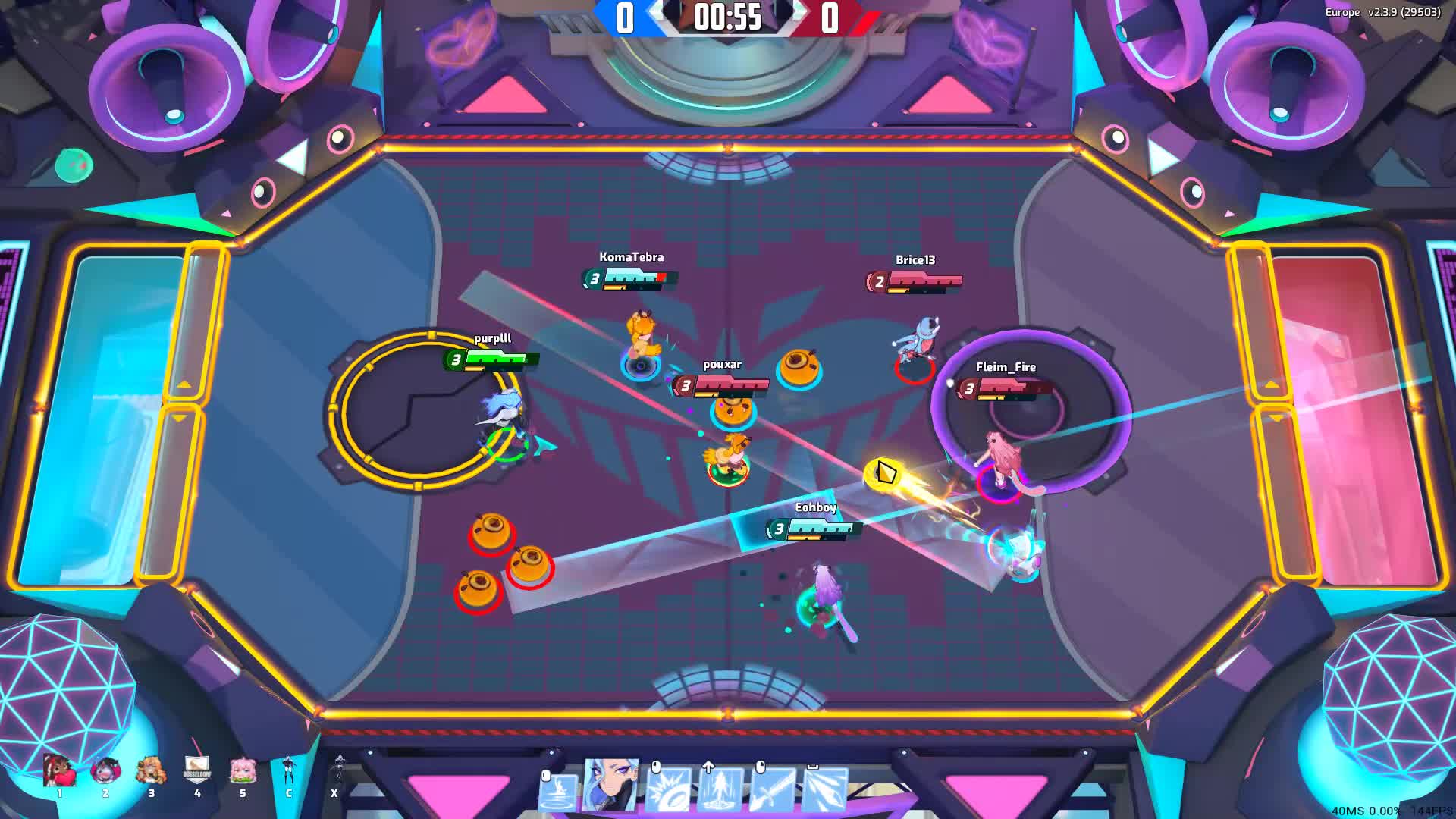 Omegastrikers 2023.07.25 - demon dais moment