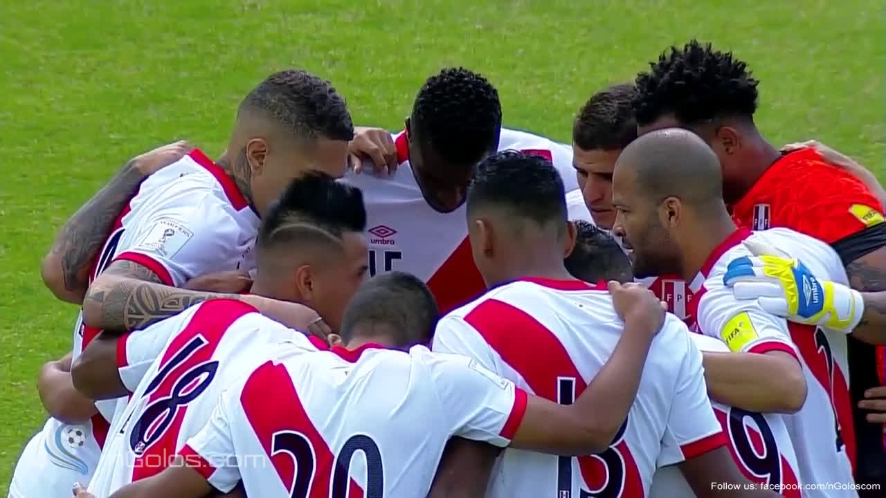 Watch (www.nGolos.com) Highlights - Ecuador 1-2 Peru (WC 2018 - Qualif.) | Streamable