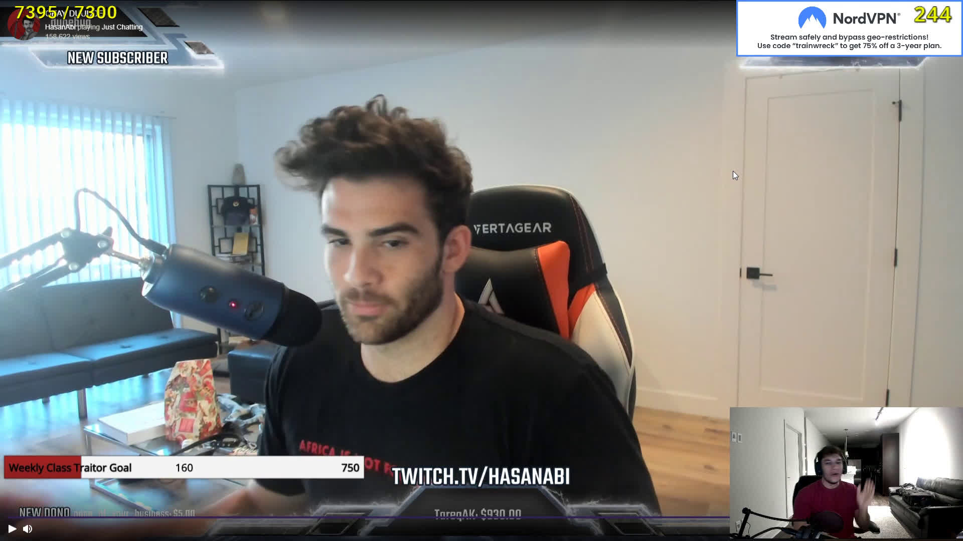 Train gives context of 2 month old Hasan Alinity clip