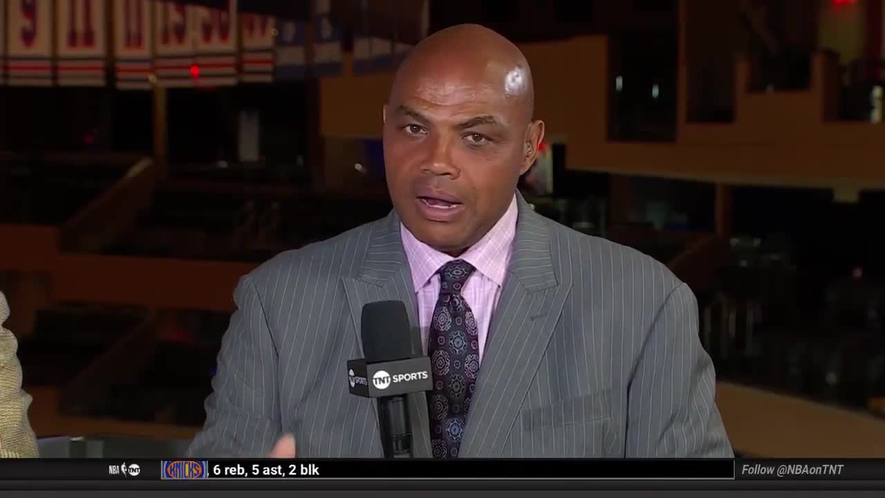 Watch Awful Announcing - Charles Barkley asks Adam Silver to let John Haliburton (father of ...