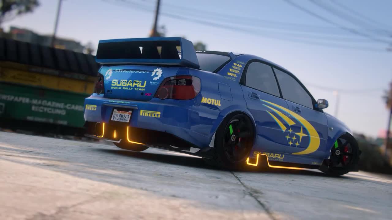 Subaru Impreza WRX STI 2004 (Animated Lights)|Toldi [+unique sound]
