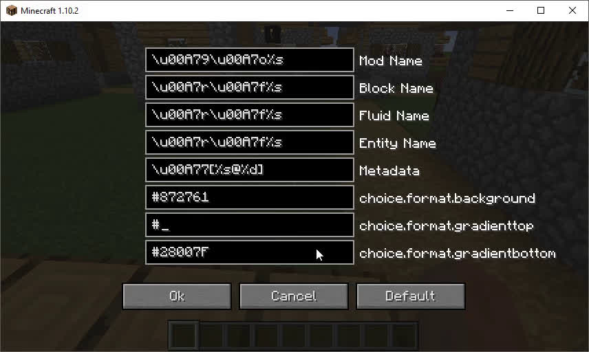 Waila tooltip color config