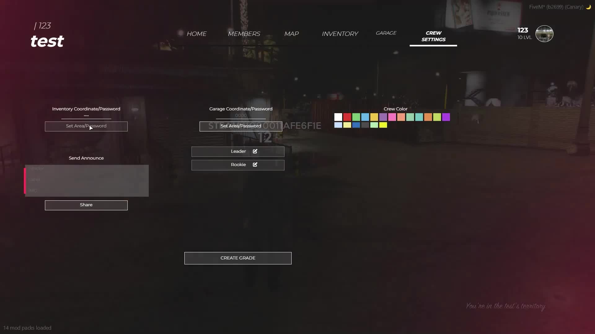 CREW SYSTEM | PREMIUM FIVEM SCRIPTS MARKET | https://discord.gg/uu5aDV7cba