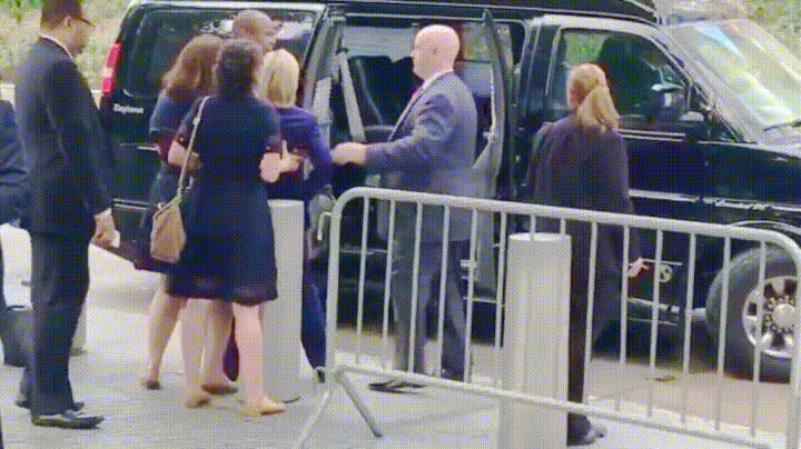 Hillary Passes Out and Gets Tossed into a Van Like a Side of Beef