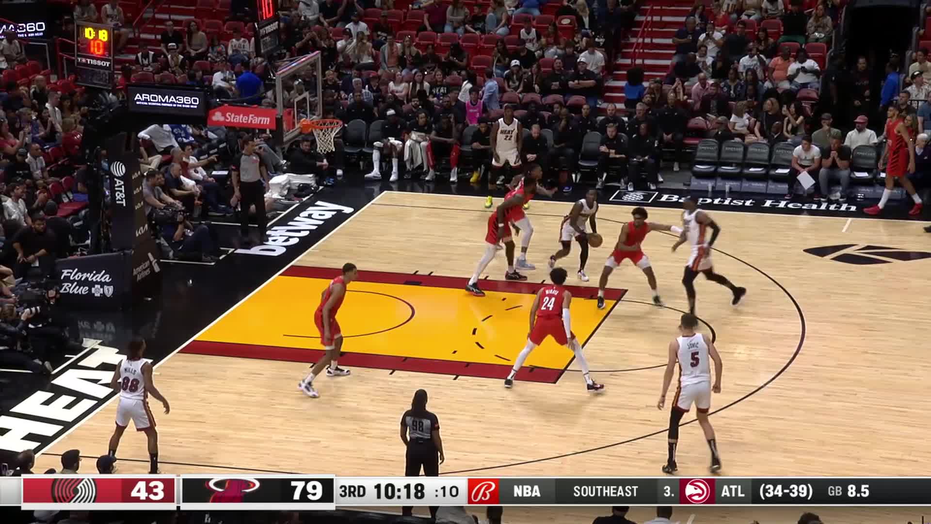 Watch 22 OFF; Rozier Bam PNR; switch relocate CS 3pt | Streamable