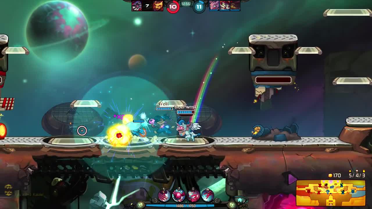 "Hey dude watch this."