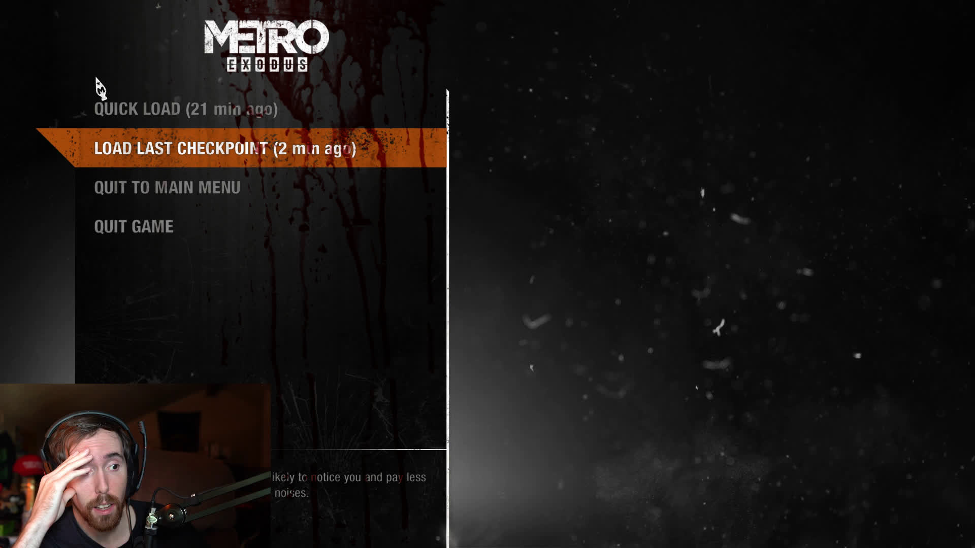 Asmongold rage quits the stream 30 minutes into new Metro game because ...