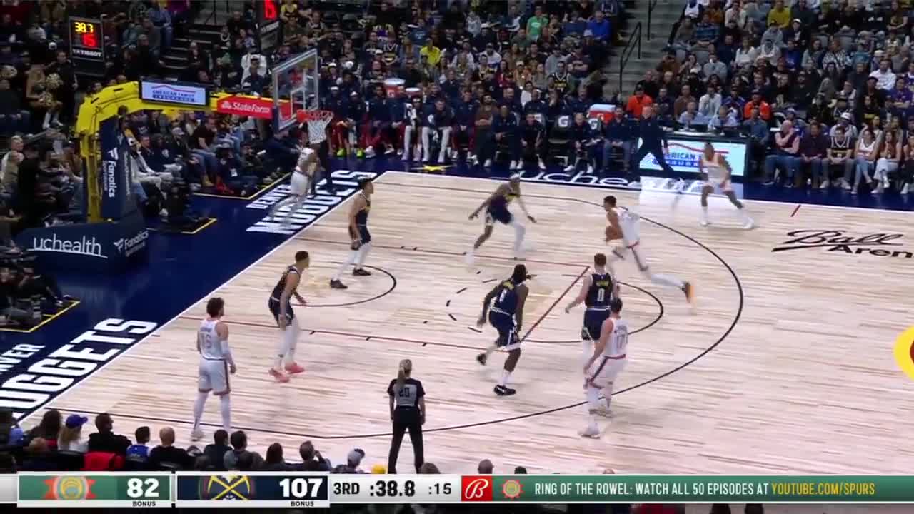 Watch Wemby tryna dunk on Julian Strawther | Streamable
