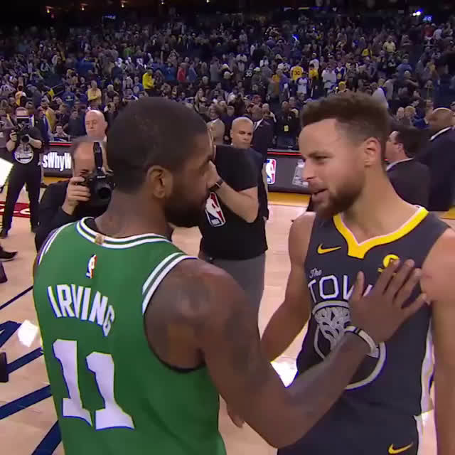 Why’d Kyrie do Steph like that 😂