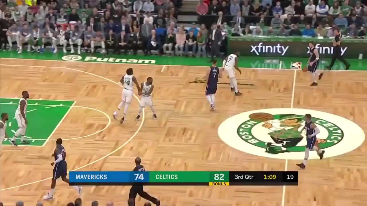 Luka Doncic's cross-court passing