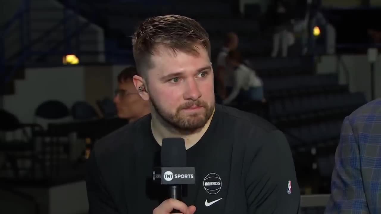 Watch Luka Doncic joins Inside the NBA, reacts to his Game-Winner in ...