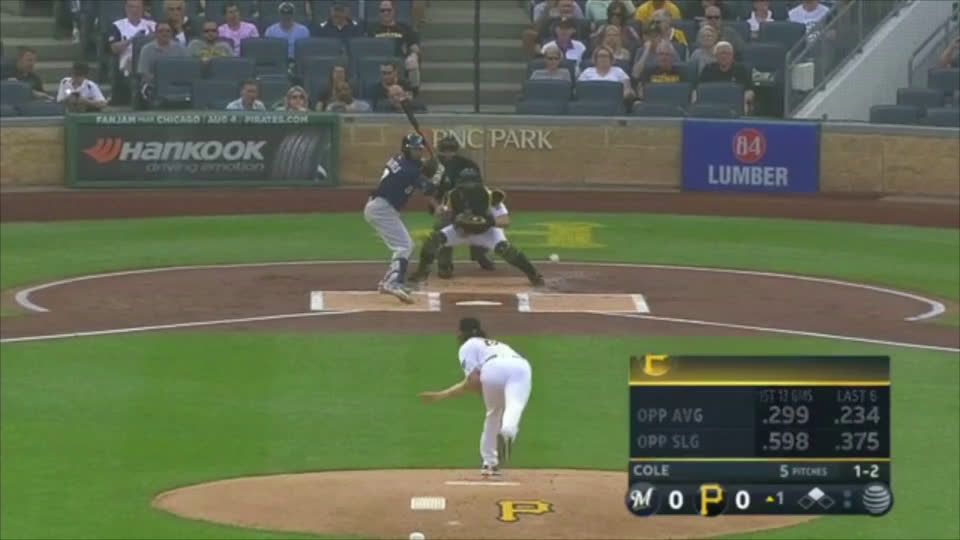 Gerrit Cole Curveball