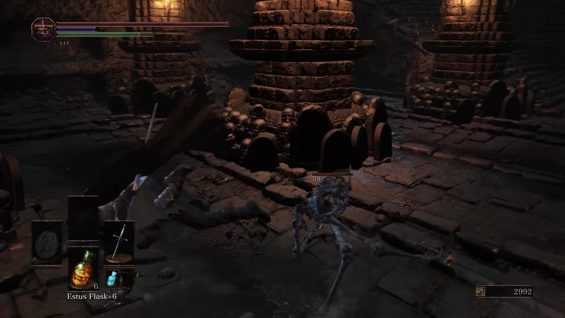Ds3 skeleton parry input read