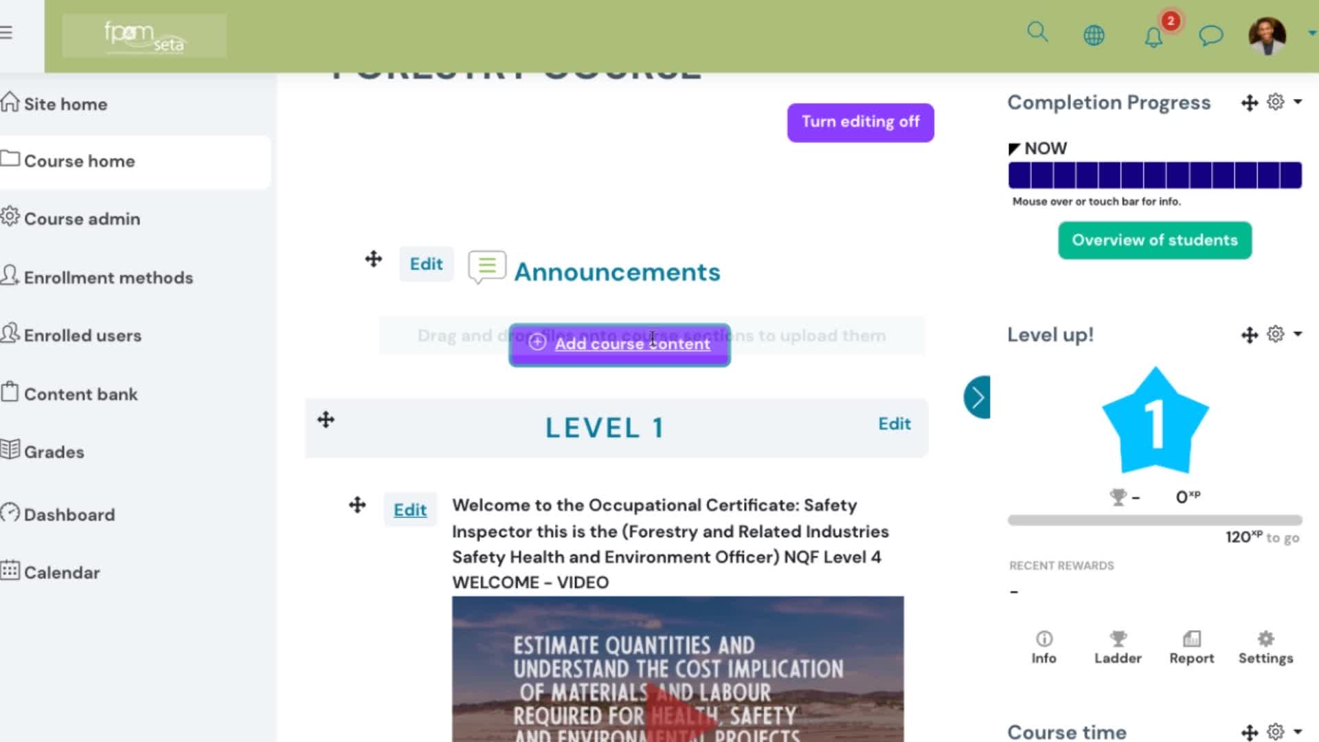 Watch EDIT COURSE MATERIAL | Streamable