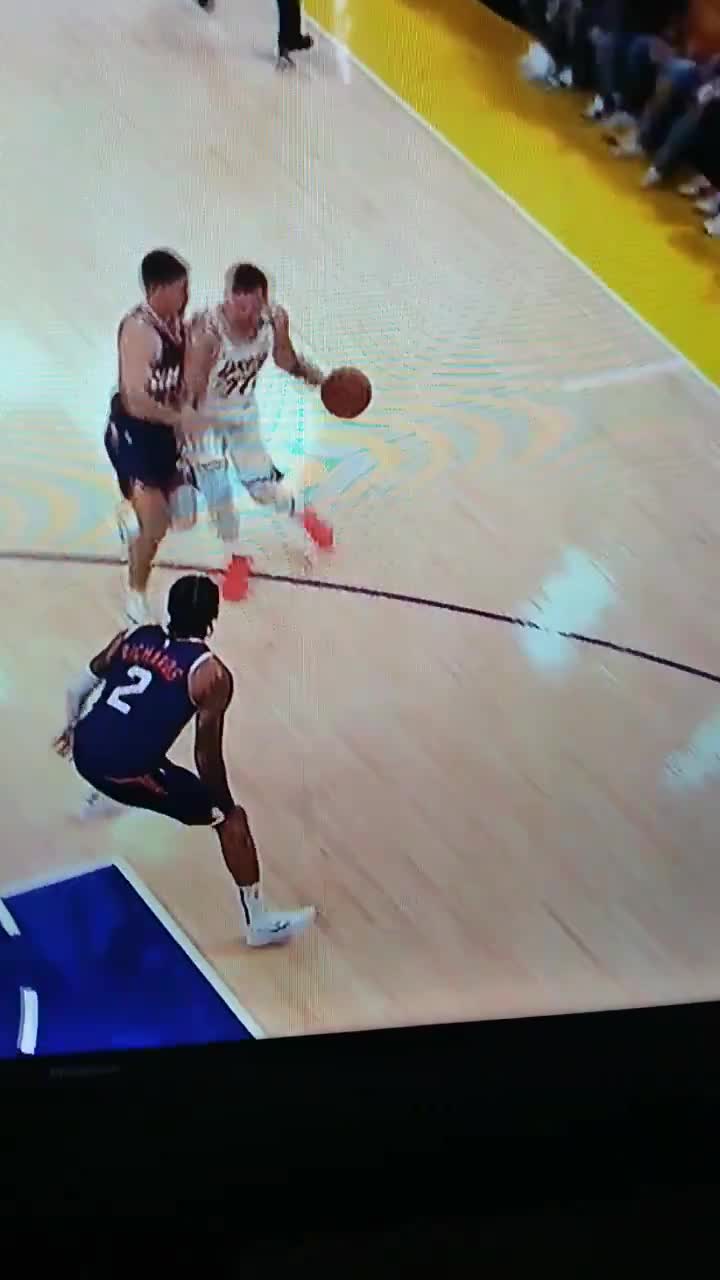 Watch Luka Doncic foulbaiting last night in the Suns game. Is he ruining basketball? | Streamable