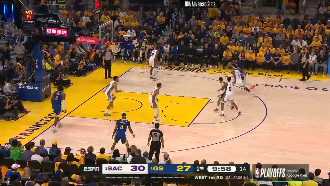 Watch 2q 1000 Poole terrible layup 1 | Streamable