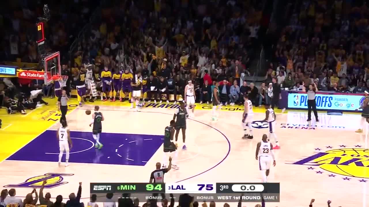 Watch Luka hits the halfcourt prayer to end the 3rd quarter | Streamable