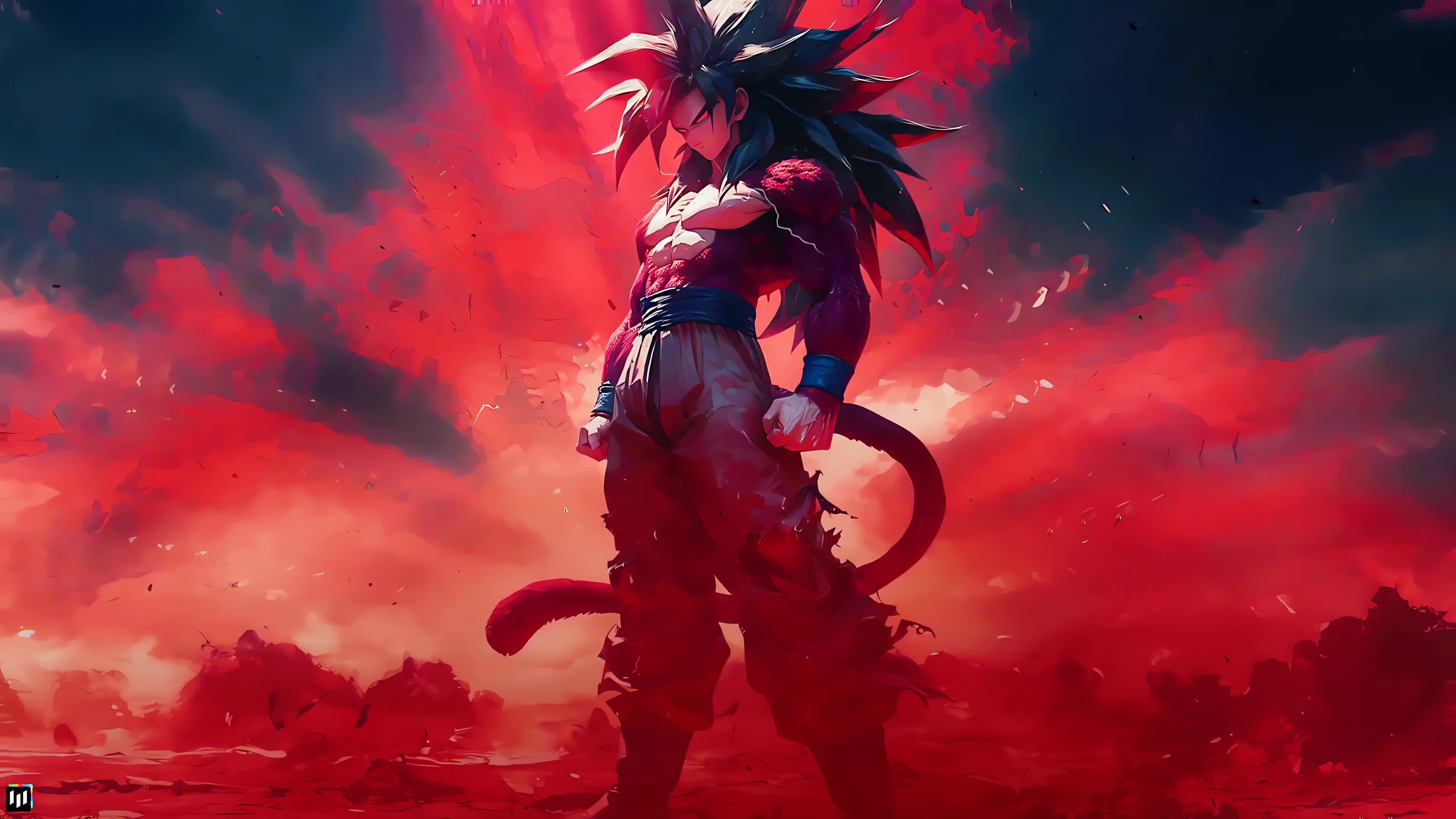 Watch GT Goku SS4 - Live Wallpaper | Streamable