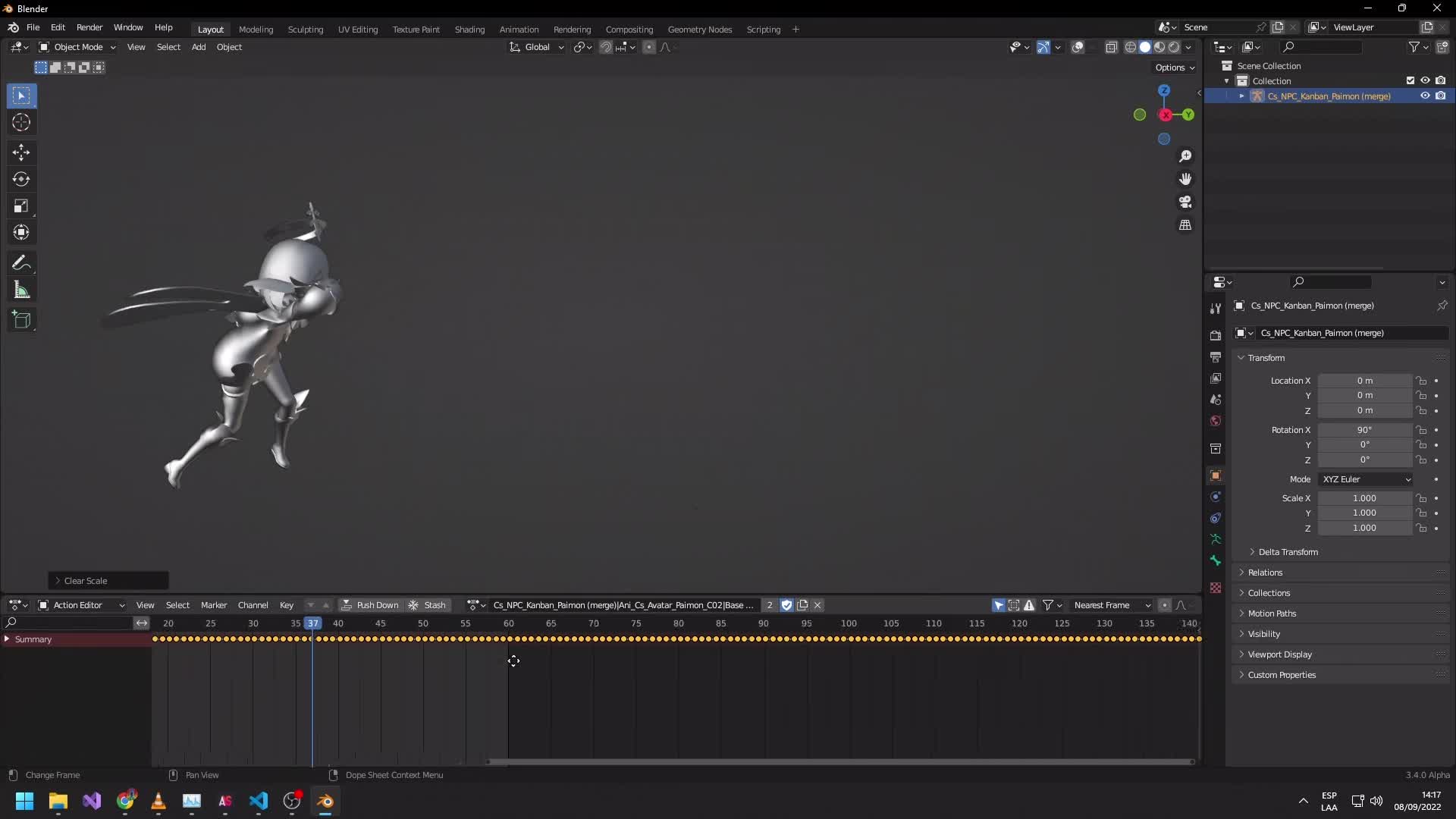 Watch AnimationClip | Streamable