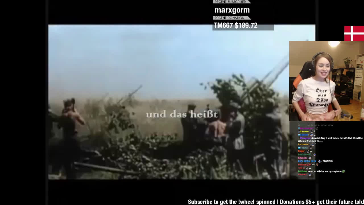 German Streamer goes full Nazi