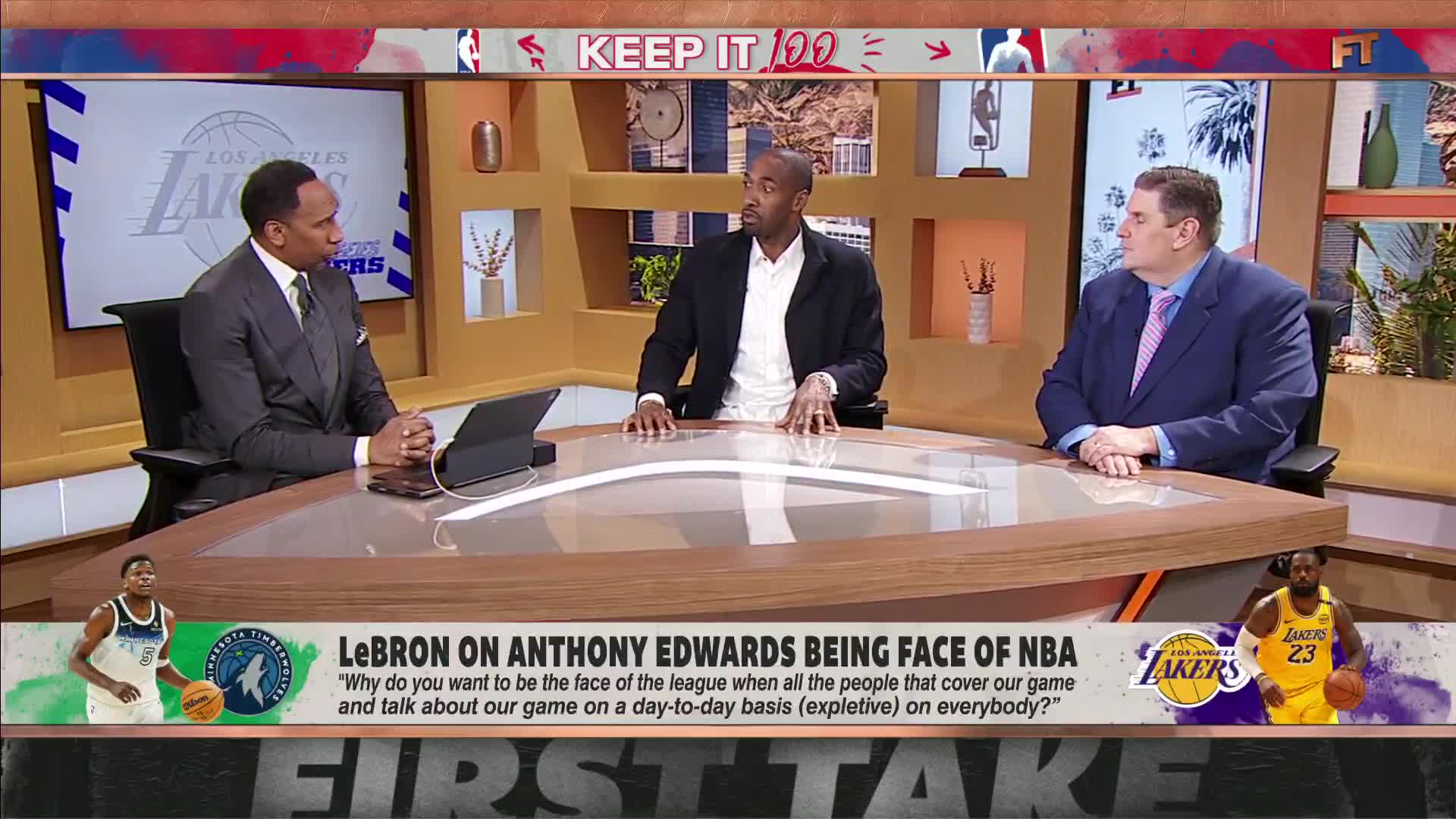 Watch First Take - "Was [LeBron James] wrong?" 😯 —@GilsArenaShow on ...