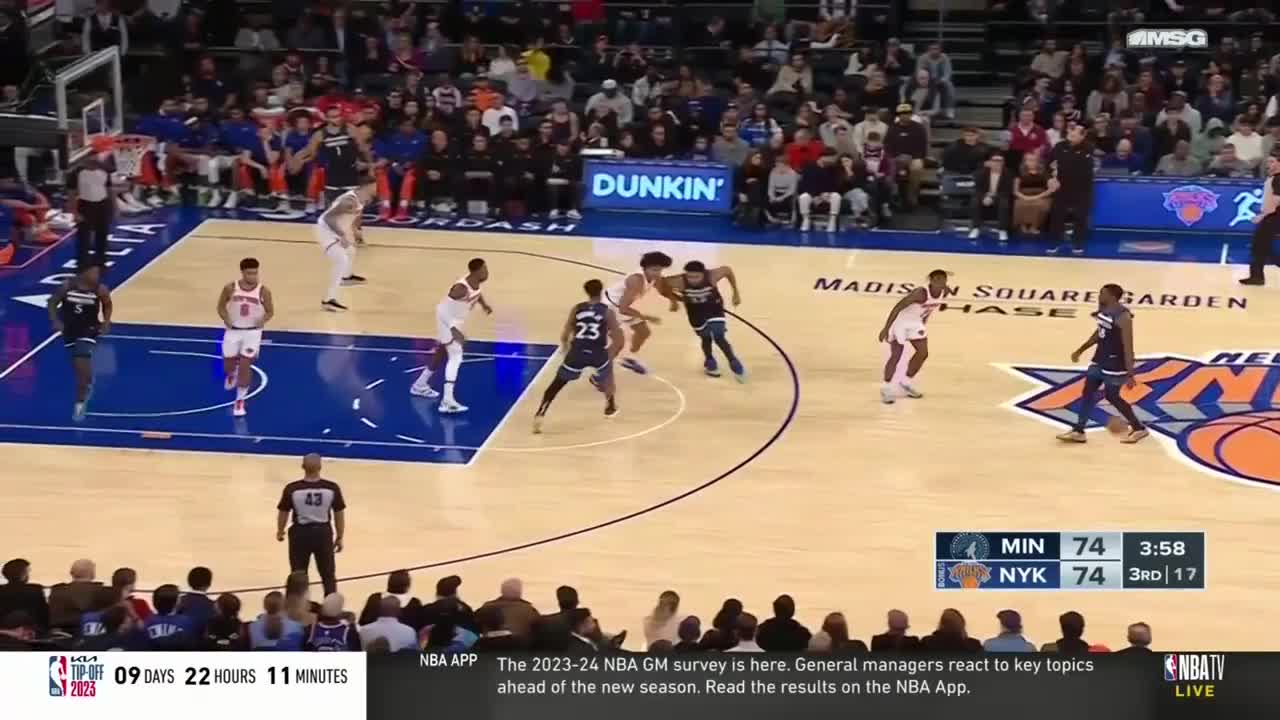 Shake Scoring Preseason Game 3 vs Knicks