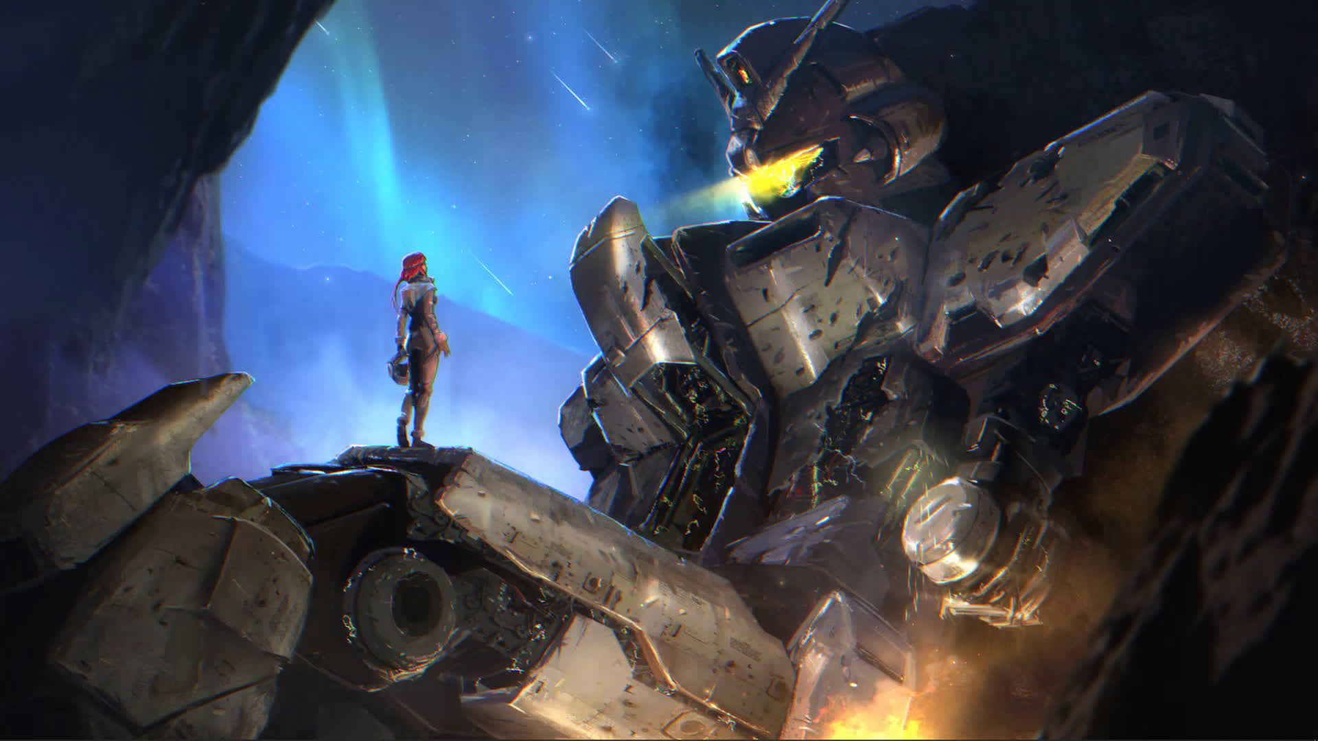 战损高达 Battle Damage Gundam Live Wallpaper HD