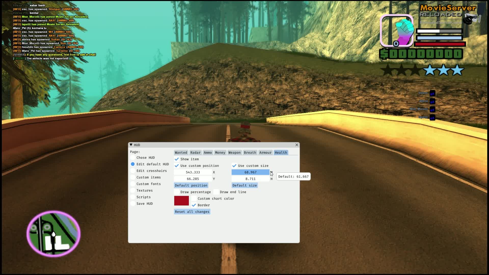 Watch hud editior | Streamable