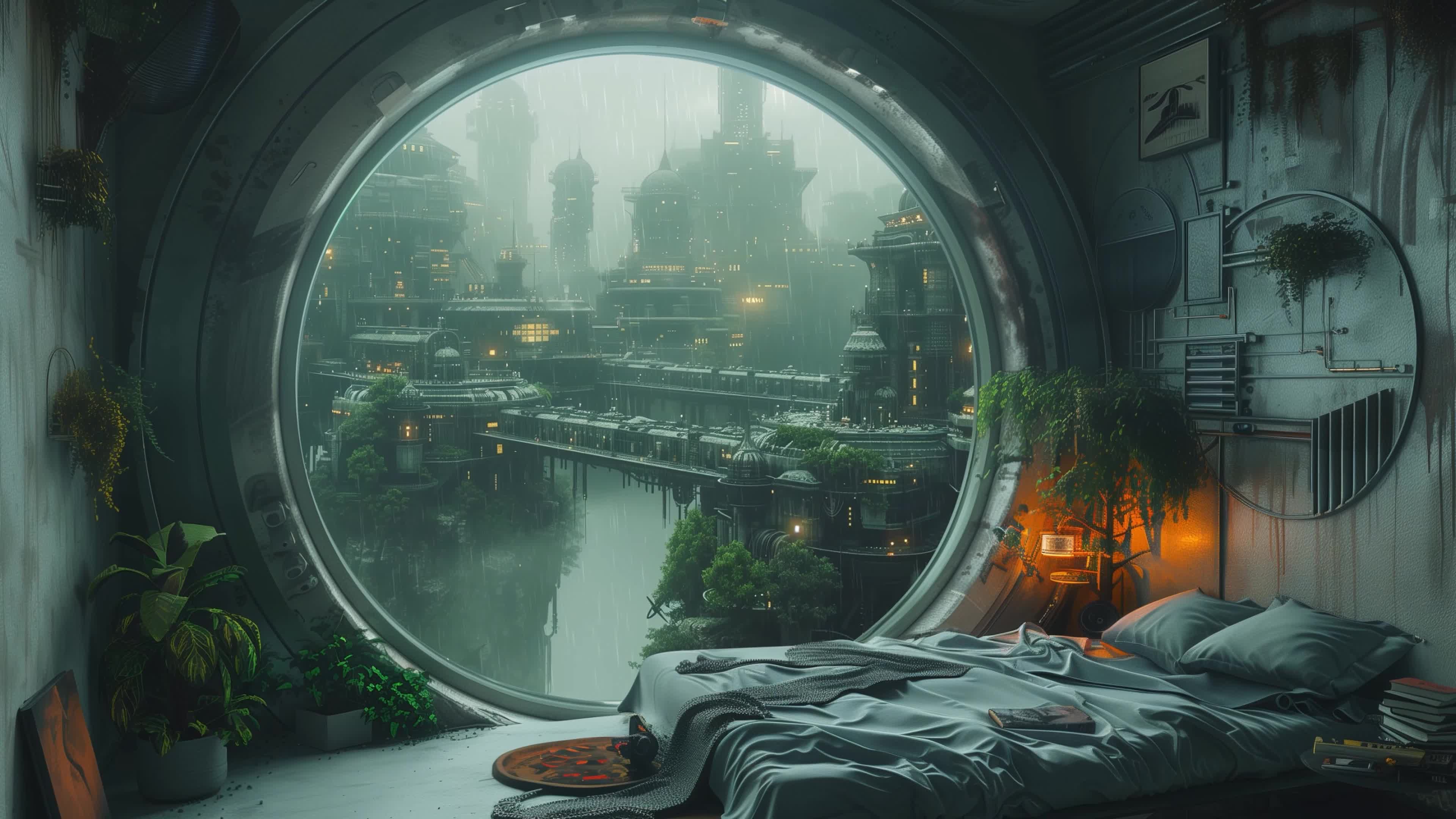 Watch Apocalyptic Room Dreamscape Live Wallpaper | Streamable