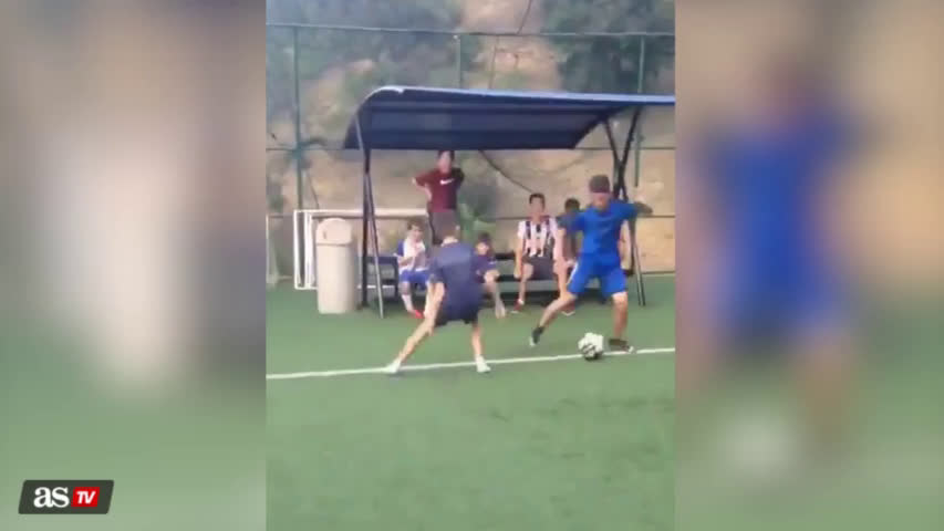 El regate encadenado que arrasa en Navidad- si empiezas con elástica el ...