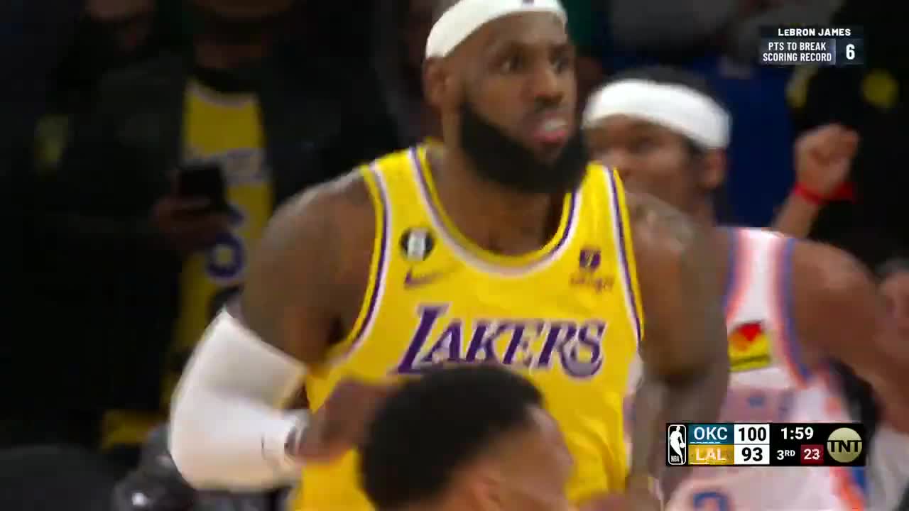 LeBron James 38pts 7reb 3stl