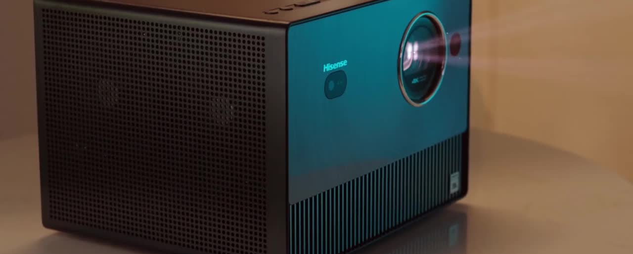 Watch Hisense | C1 65”-300” Trichroma 4K Laser Mini Projector | Streamable