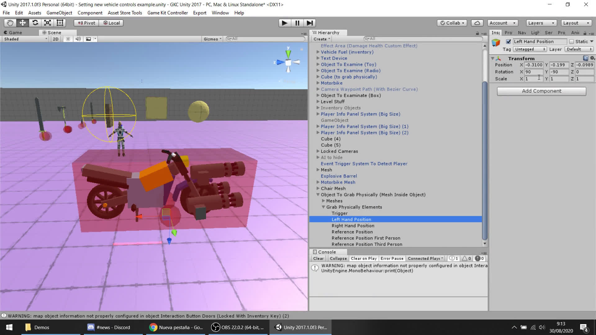 grab objects creator 2