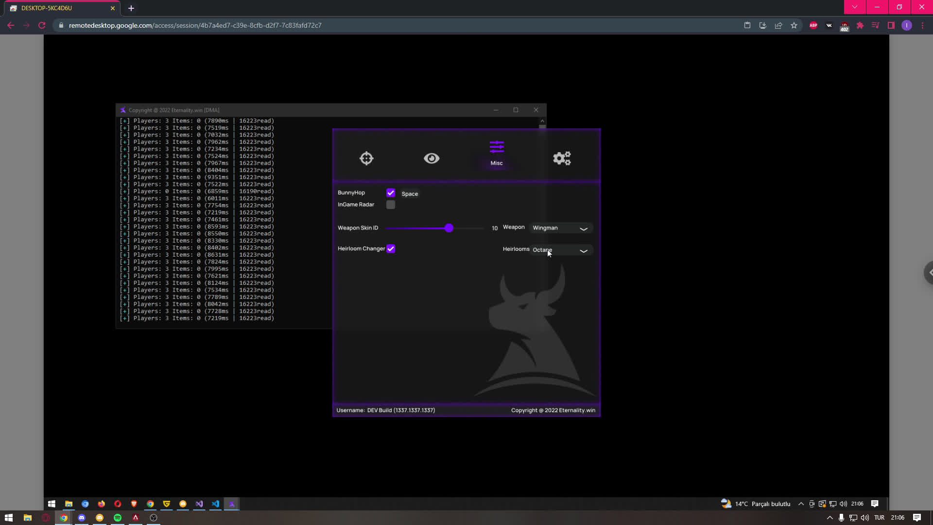 Watch Eternality DMA [Apex Heirloom Changer Test] | Streamable