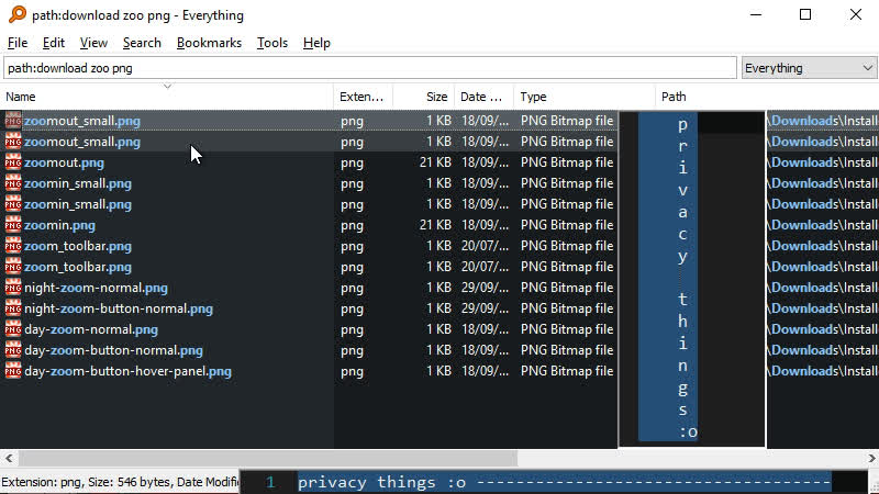 Everything-Voidtools-DarkTheme