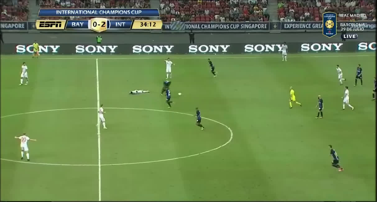 Watch (www.nGolos.com) Extended Highlights -Bayern Munich 0-2 Inter (International Champions Cup ...