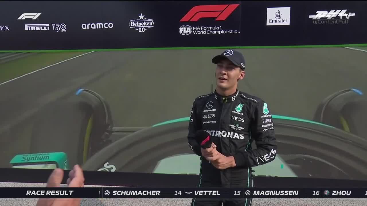 George Russell Post Race Interview