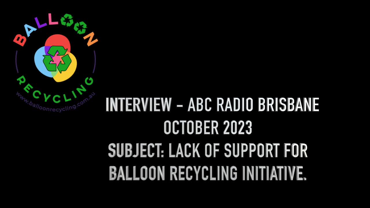 ABC RADIO BRISBANE INTERVIEW OCT 2023