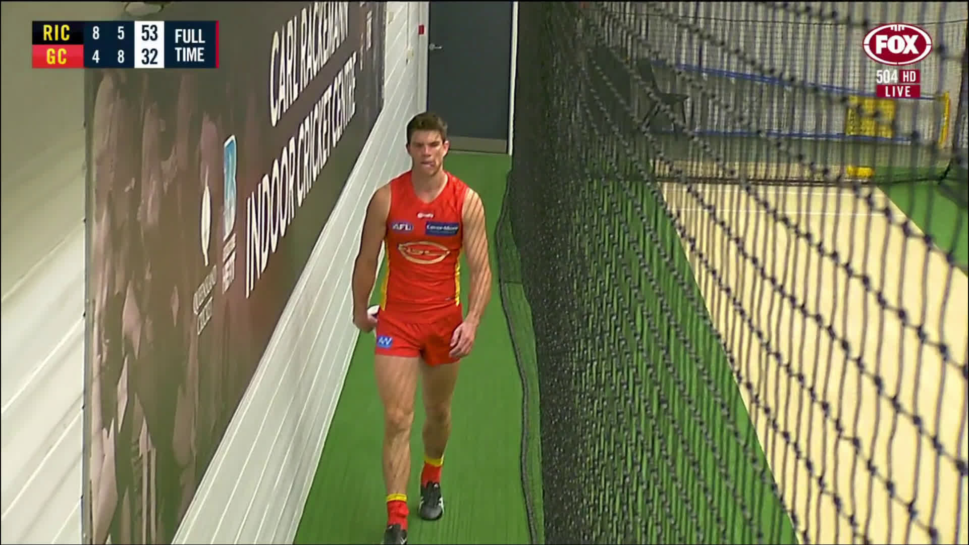 Sam Collins after the game