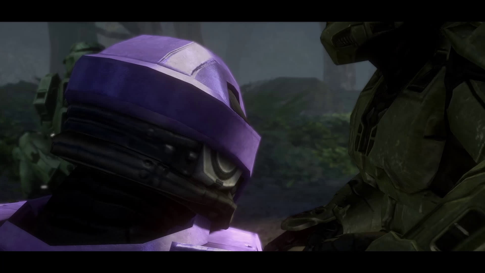 Halo 3 intro scene spartans only
