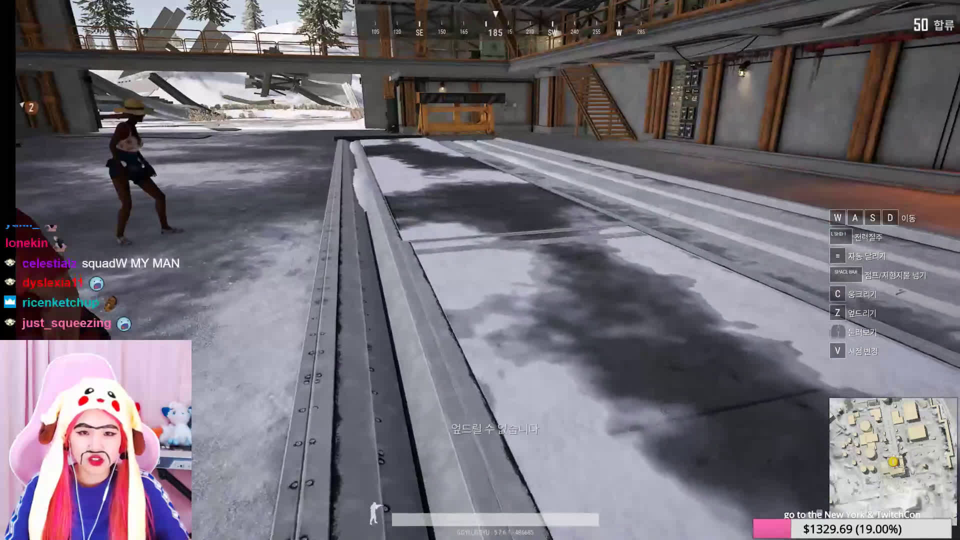 Nymn teaches Korean Streamer how to squadW