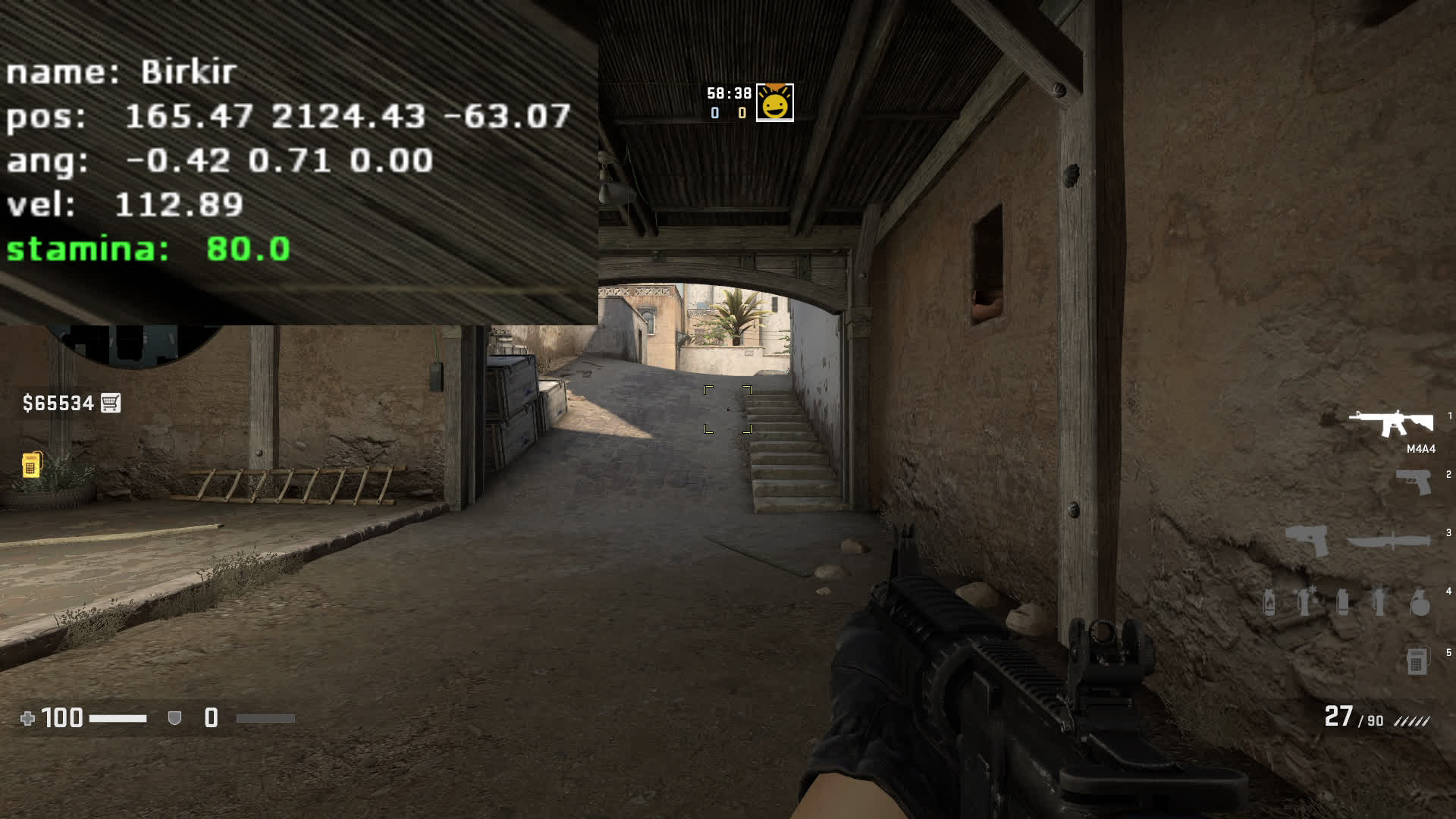 Shift-crouch bug in relation to velocity