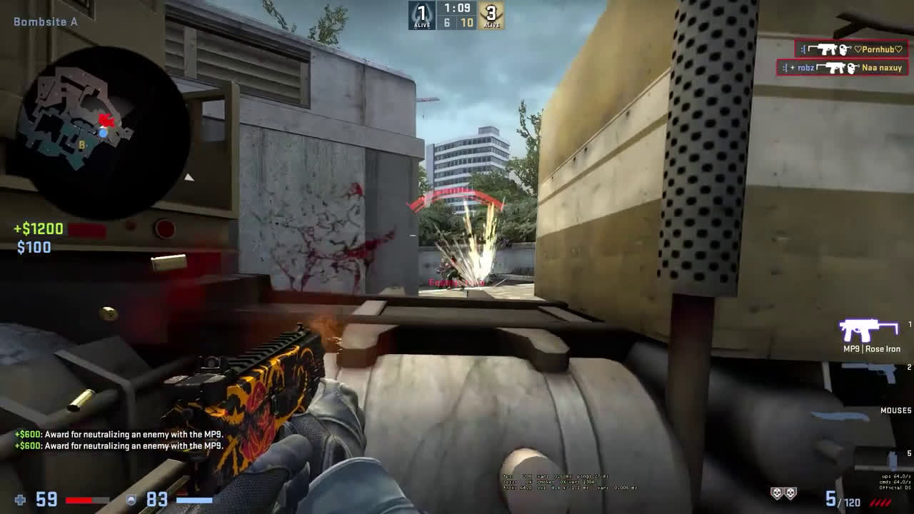 1v5 and 1v4, consecutive rounds