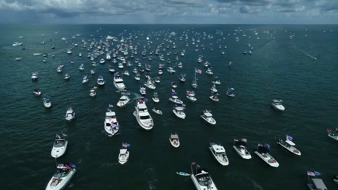 World Record Trump Boat Parade - Florida 8/15/2020