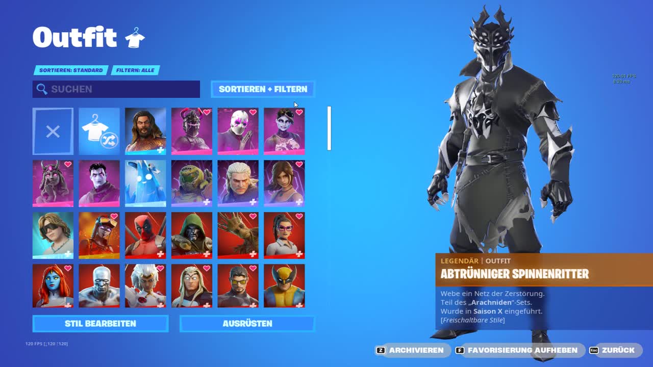 Fortnite Full Access Account - 130+ Skins - Rogue Spider Knight & Ski ...