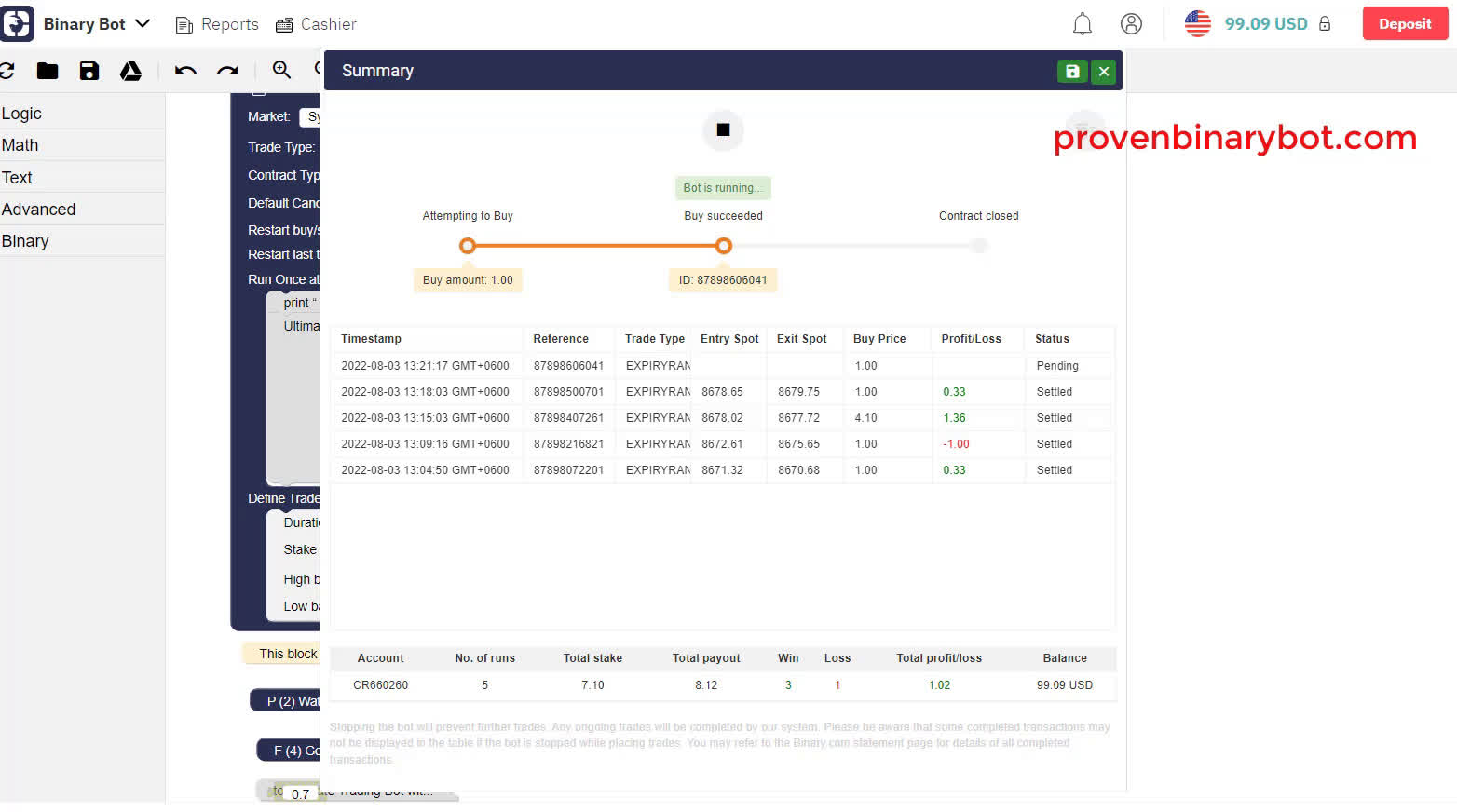 Watch Quantum Binary Bot | Streamable