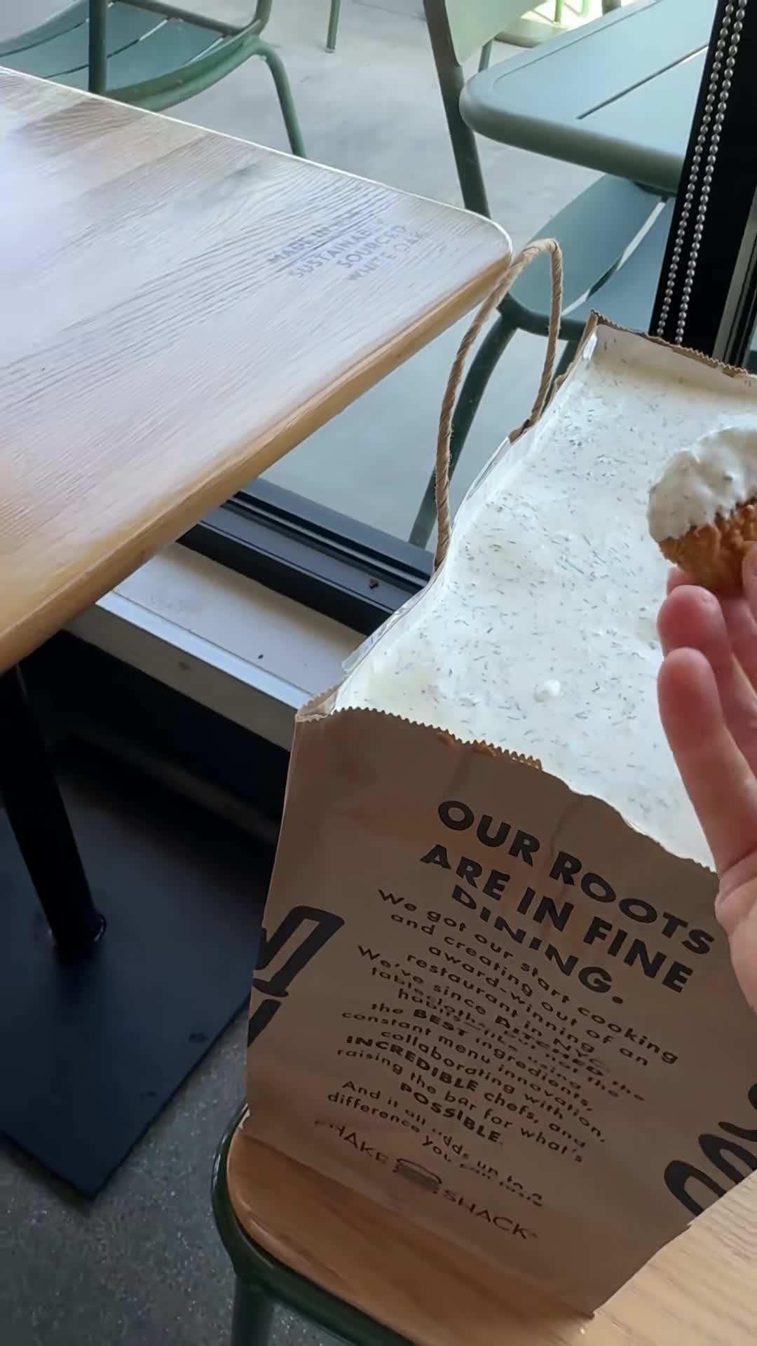 Watch The new Fried Pickles at @SHAKE SHACK are crazy! Tried everything on ... | Streamable
