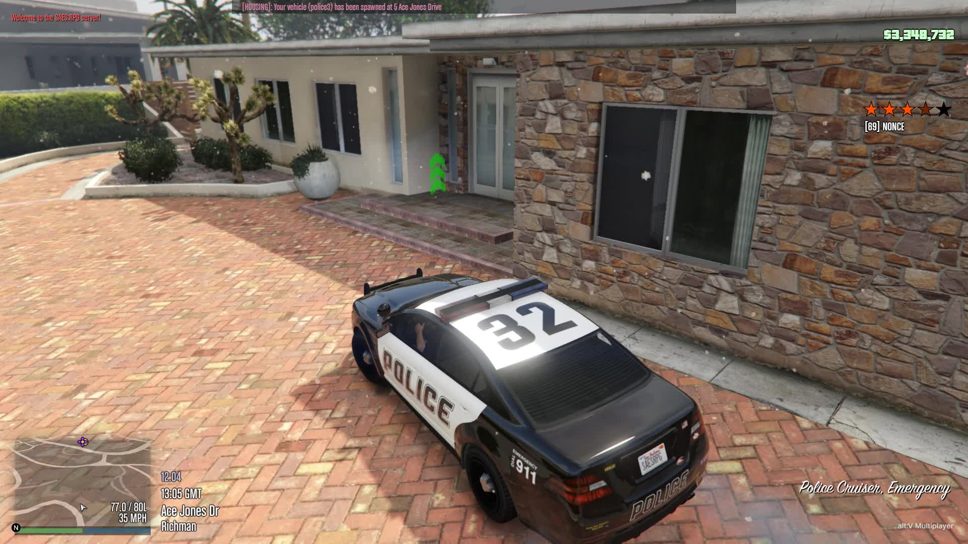 SAESRPG Housing - Vehicle Spawn